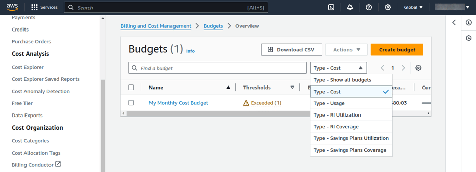 Working with AWS Budgets: Basics and FinOps Best Practices