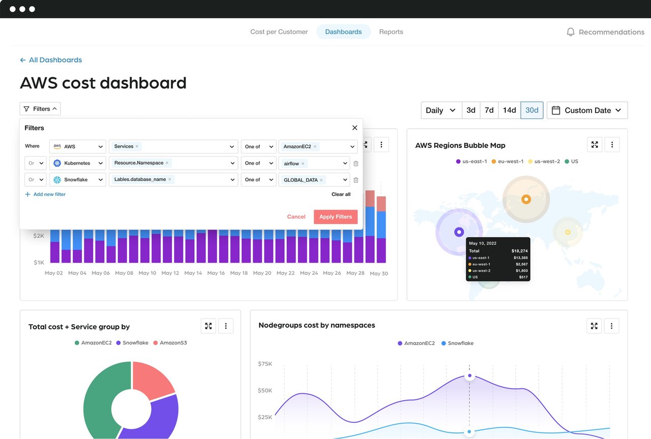 The Cloud Cost Management Tool for FinOps and DevOps