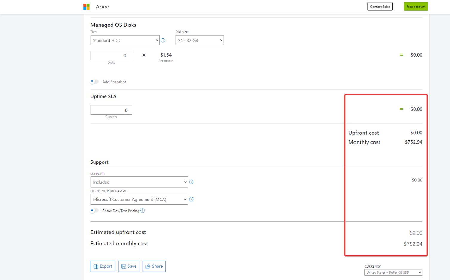 Azure Kubernetes Service (AKS) Pricing